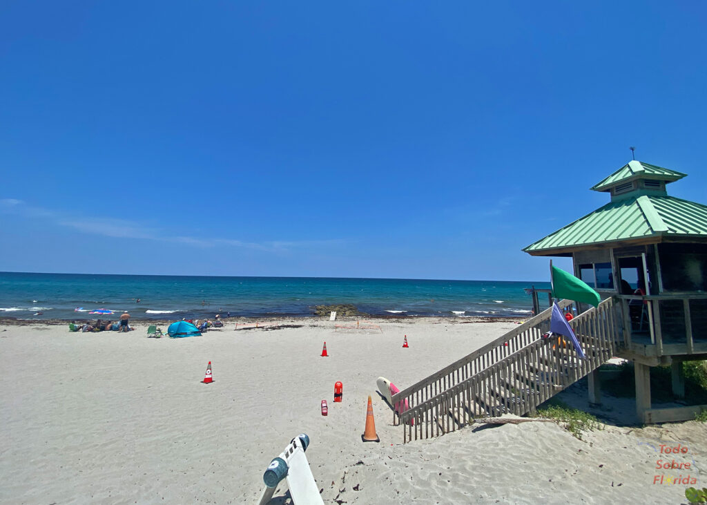Playa de Red Reef Park en Boca Ratón