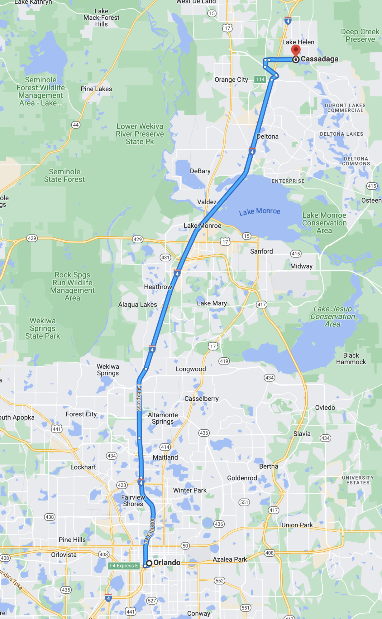 Cassadaga: Un destino sobrenatural en Central Florida